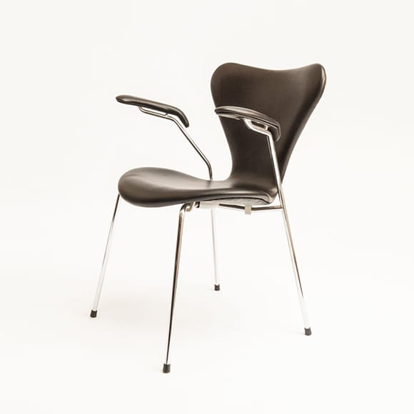 Scandesign Classic | Seven Chair Model 3207, Set of 6 armchairs