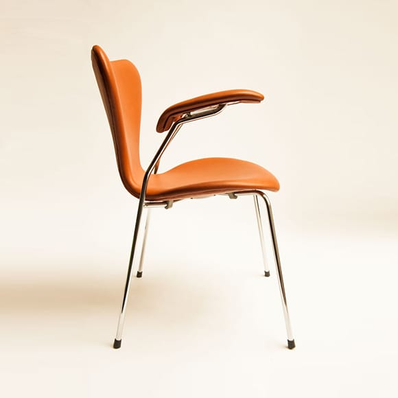 Scandesign Classic | Seven Chair Model 3207, Set of 6 armchairs