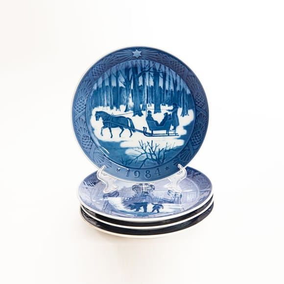 Scandesign Classic | Collection of Royal Copenhagen Christmas plates